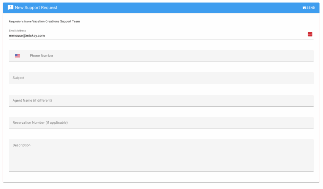 How to Request Support - Vacation Creations Software for Travel Agents